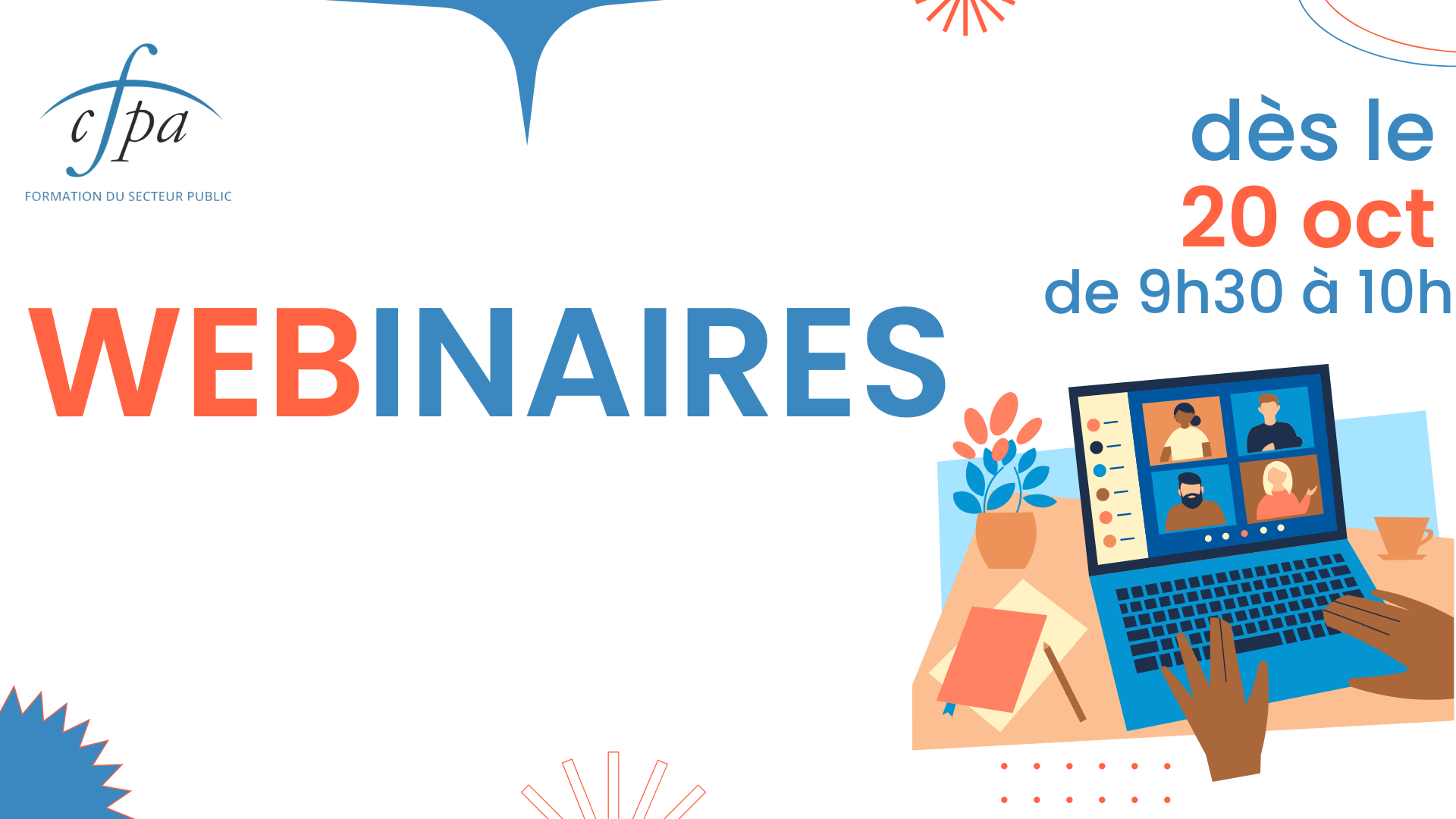 Webinaires octobre-novembre 2022 au CFPA